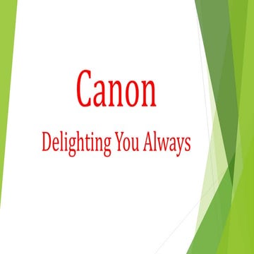 CSR - Canon | PPT