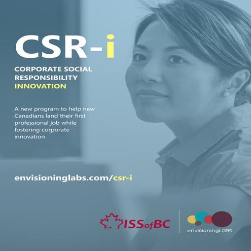 Corporate Social Responsibility Innovation (CSR-i) Program | PDF