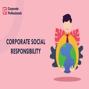 Corporate Social Responsibility in India | PDF