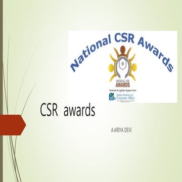 CSR awards.pptx