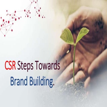 CSR Brand Building | PPTX | Debated Sensitive Social Issues | Sensitive ...