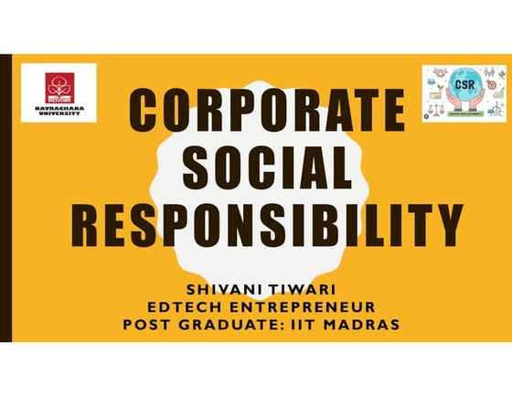 Csr is a win/win approach | PPT