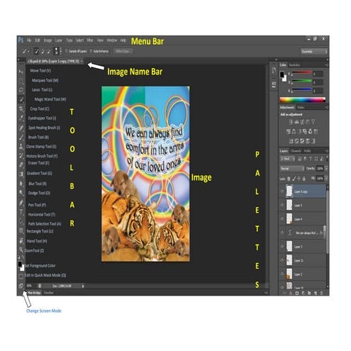 CS6 Photoshop Parts | PPT