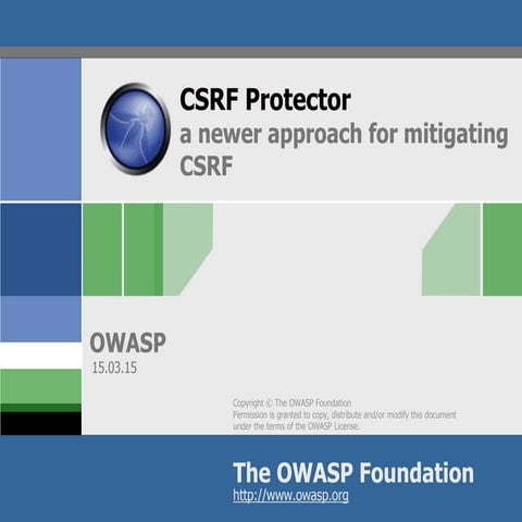 Csrf Protector Ppt