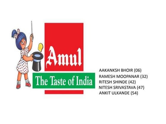 amul. introduction and history | PDF
