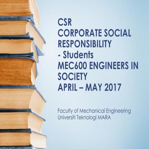 CSR Engineers in Society | PDF