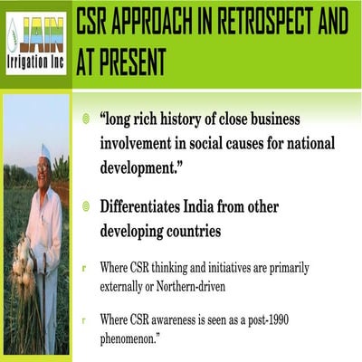 Csr Ppt Jisl | PPT | Human Resources | Business