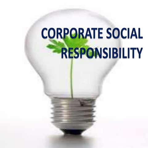 Csr presentation | PPTX