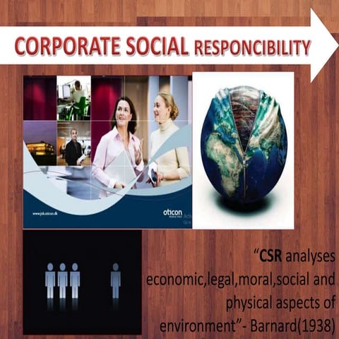 Csr presentation | PPTX