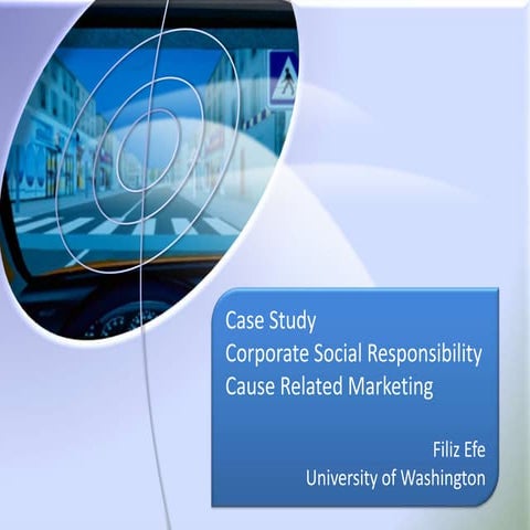 CSR Project Case Study | PPT