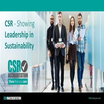 CSR Showing leadership in sustainability 2025.pdf