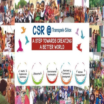 CSR @ Transpek-Silox | PPSX