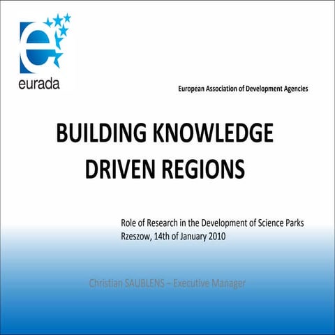 Building knowledge driven regions | PPT
