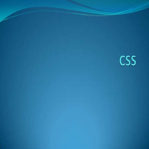Css | PPT