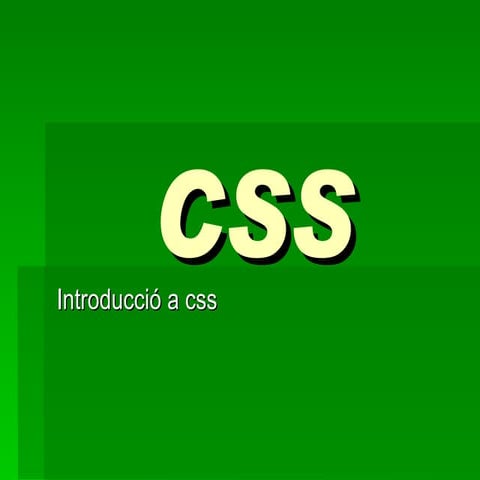 Css básico | PPT