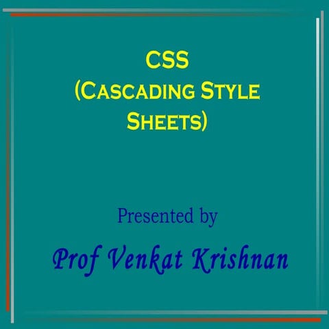 Css Ppt