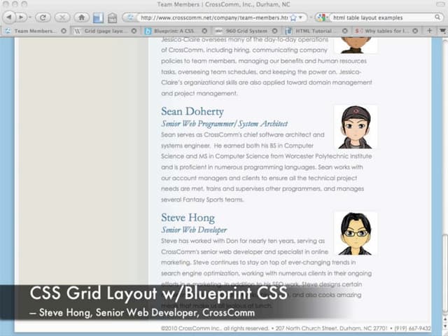Css Grid Layout W Blueprint Css Ppt