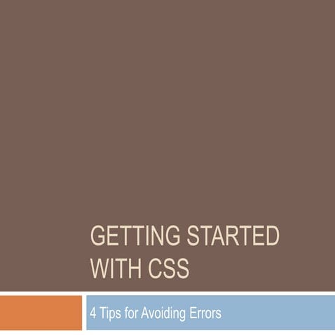 Css Tips | PPTX | Web Development | Internet