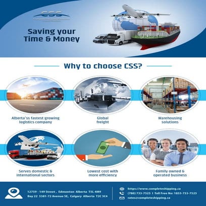 Calgary Warehouse and Logistic - CSS | PDF | Logistics | Business