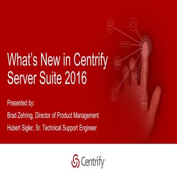 What's New in Centrify Server Suite 2016 | PDF