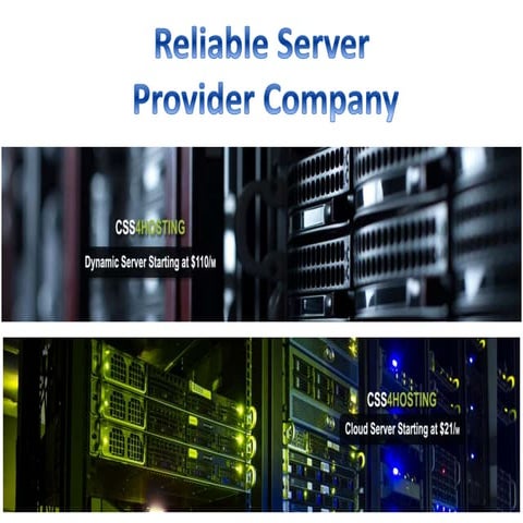 Css4 server hosting company | PPTX