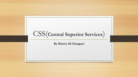 Css......... | PPT