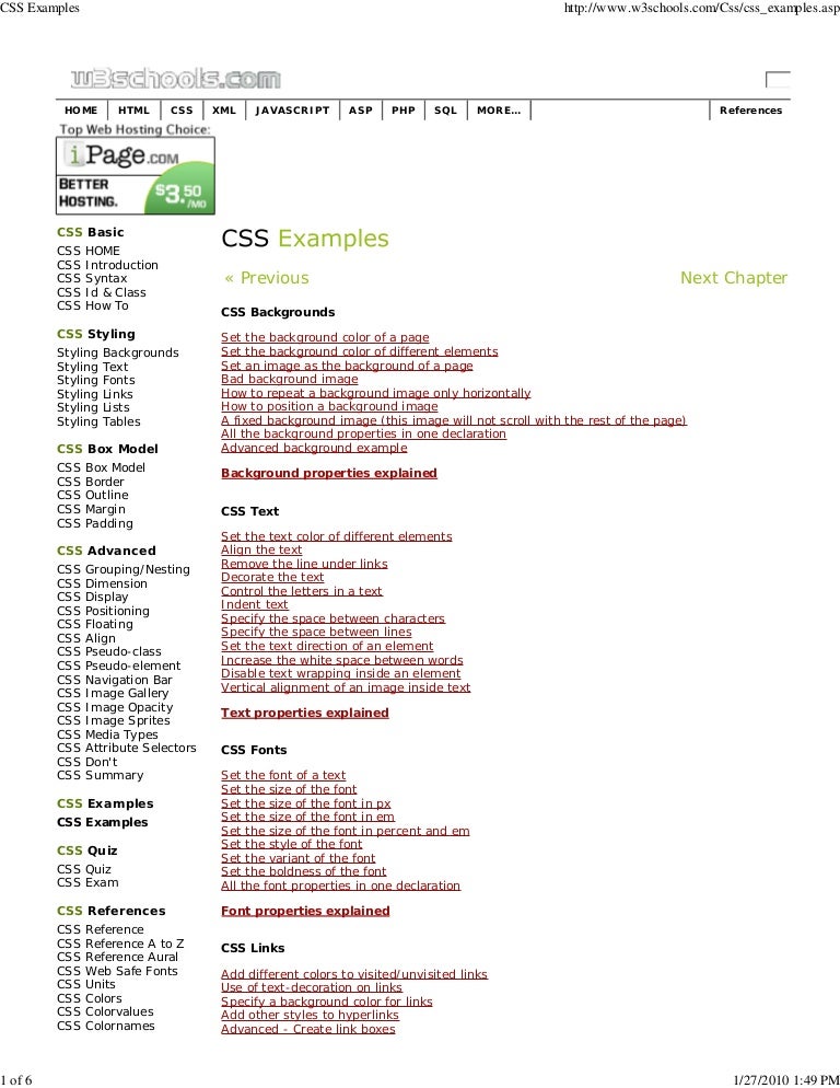 Css Examples