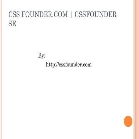 Blueprint For A Basic Website | PPT