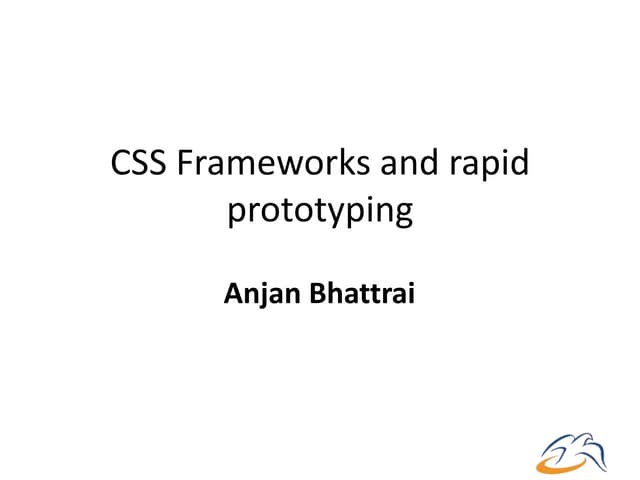 Css Framework Ppt
