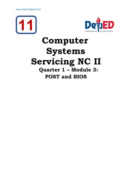 lesson plan on components of computer. | PPT