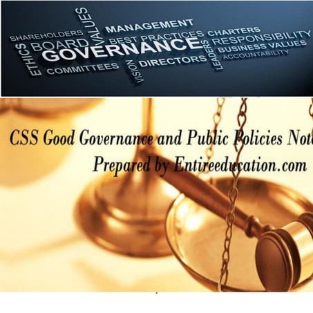 CSS Governance and Public Policies | PDF