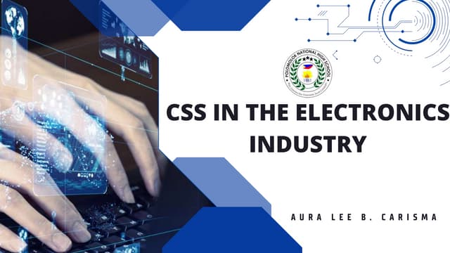 Computer Systems Servicing NCII Introduction | PPT Computer Systems Servicing NCII Introduction | PPT