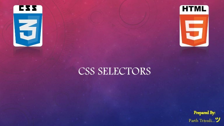 Css selectors