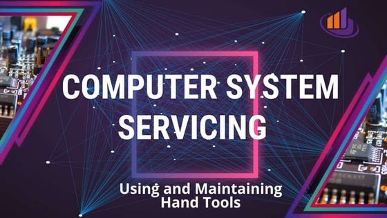 Use of tools in pc hardware servicing | PPTX | Computer Peripherals | Computing