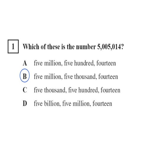 Cst Grade 4 Math Feb 2009 | PPT