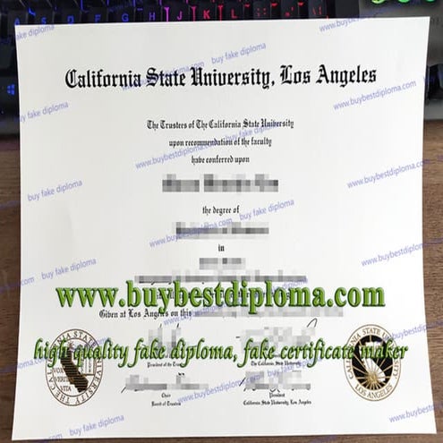 CSU Los Angeles diploma | PDF