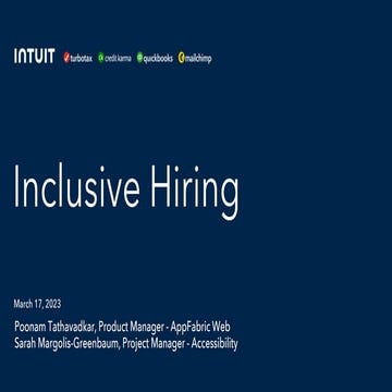 CSUN 2023 - Inclusive Hiring | PPTX