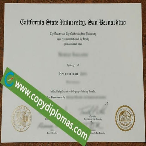 CSUSB diploma, buy fake American diploma | PPT