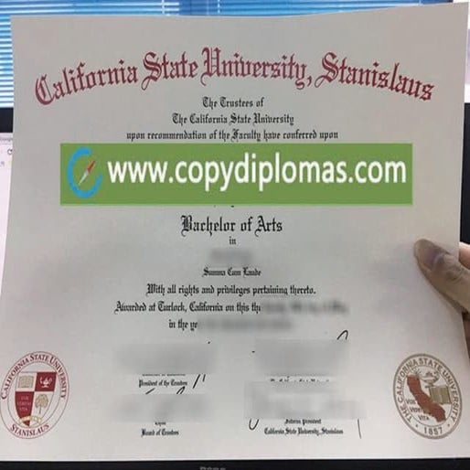 CSU Stanislaus diploma, buy fake certificate | PPT