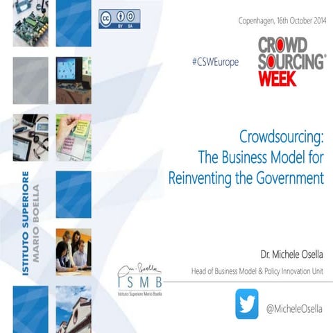 Crowdsourcing: The Business Model for Reinventing the Government | PPTX