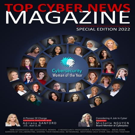 Cybersecurity Woman of the Year. Top Cyber News MAGAZINE | PDF