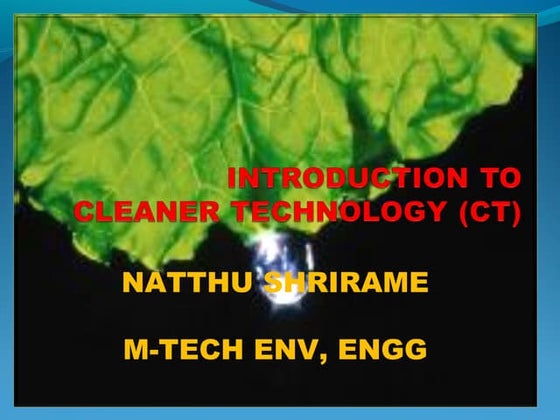 cleaner production | PPT