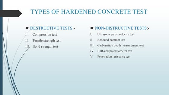 Tests for water quality for construction | PDF