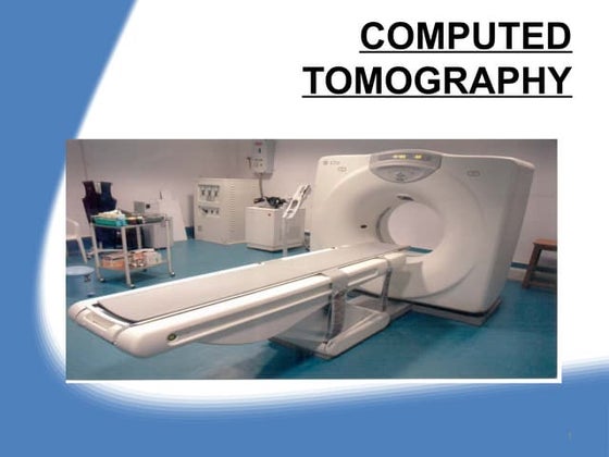 Generations of CT scanner | PPTX