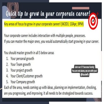 Career growth - CareerTransformation | PDF