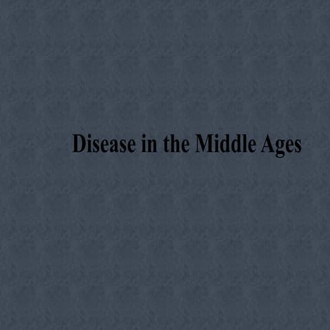 Medieval plagues and medicine | PPT