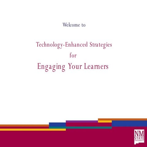 10 Web 2.0 Strategies for Engaging Learners | PPT