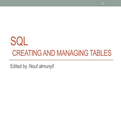 Data Base Programming Chapter2 29 Slides Ppt