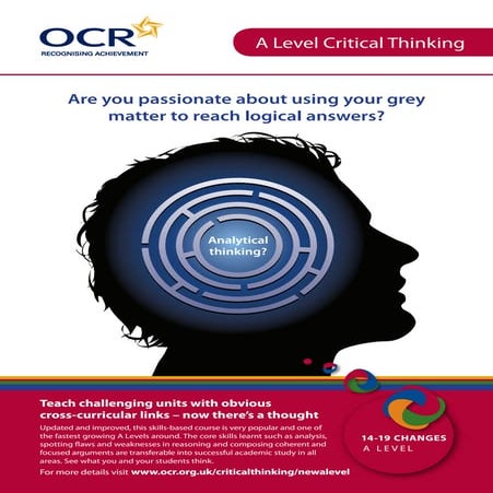 Critical Thinking | PDF