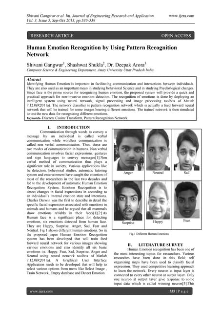 Facial Expression Recognition System Using Deep Convolutional Neural Networks Ppt